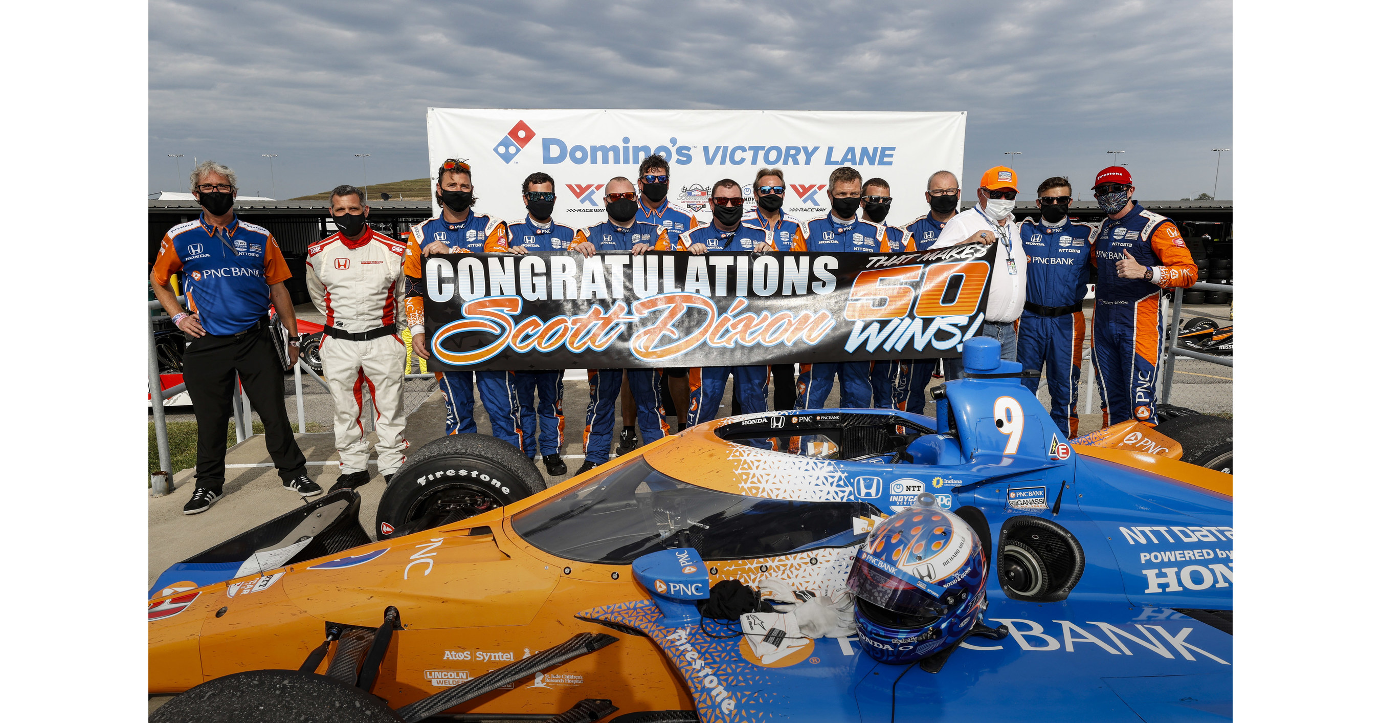 Scott Dixon, Takuma Sato Score Another Honda 1-2