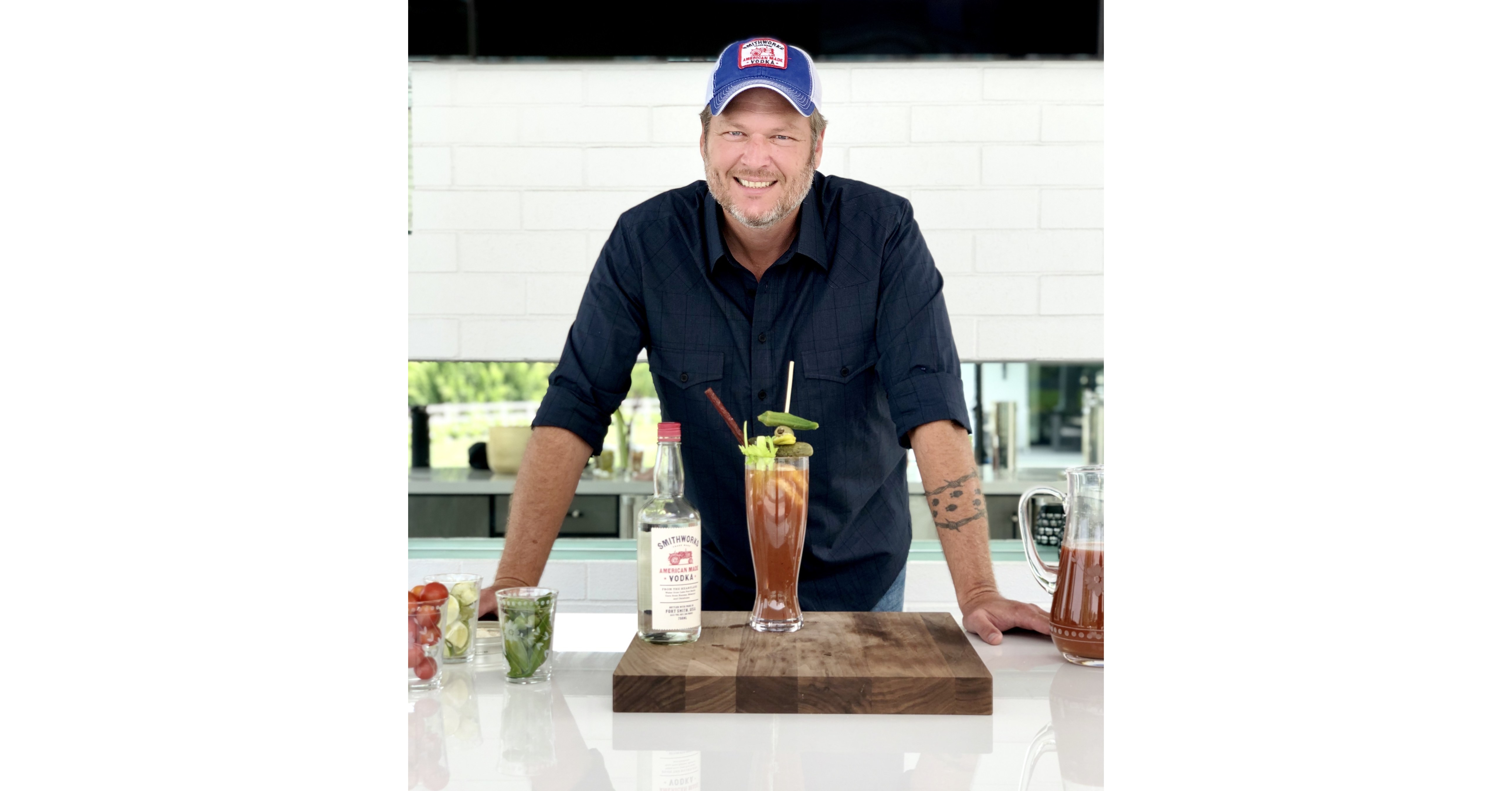 Calling all Bloody Mary Masters: Blake Shelton and Smithworks Vodka ...