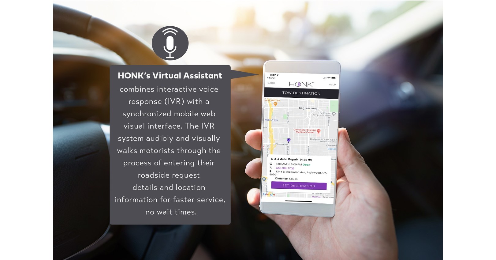 HONK Increases Speed and Efficiency of Roadside Assistance Calls with ...