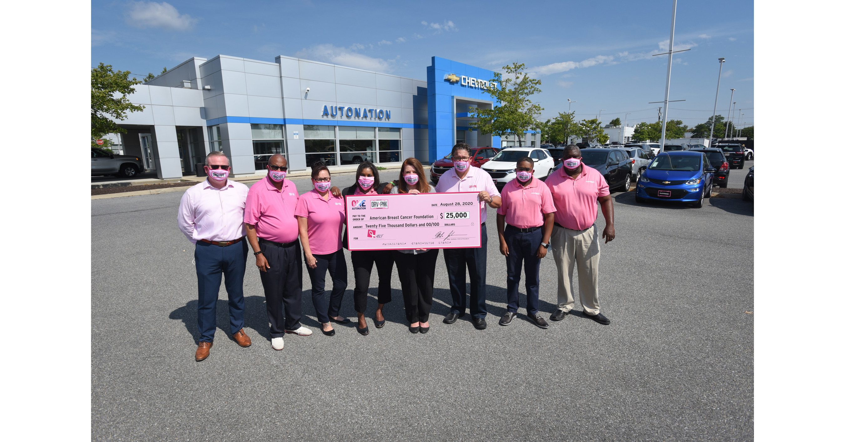 AutoNation Donates $25,000 To American Breast Cancer Foundation