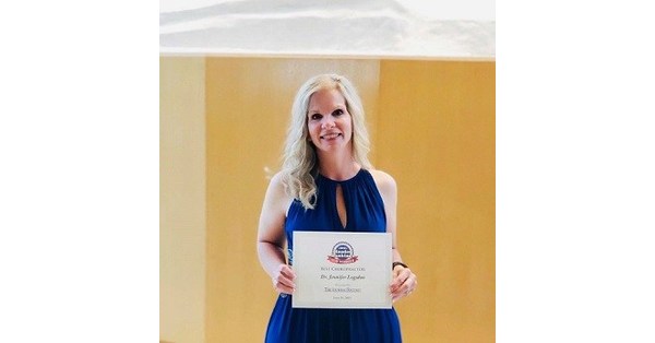 Dr. Jennifer Logsdon is recognized by Continental Who's Who