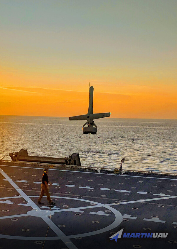 Martin UAV V-BAT Selected As The First-Ever VTOL Medium Range UAS To Be Evaluated During An ...