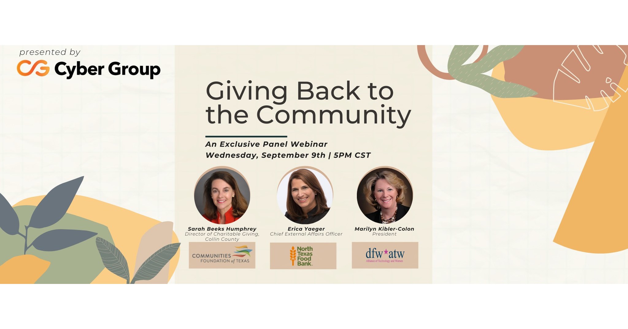 Giving Back to the Community: An Awareness Event Hosted by Cyber Group