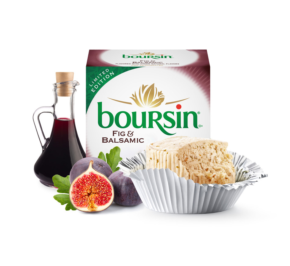 Indulge in New Boursin® Fig & Balsamic Cheese, the Latest Seasonal Flavor