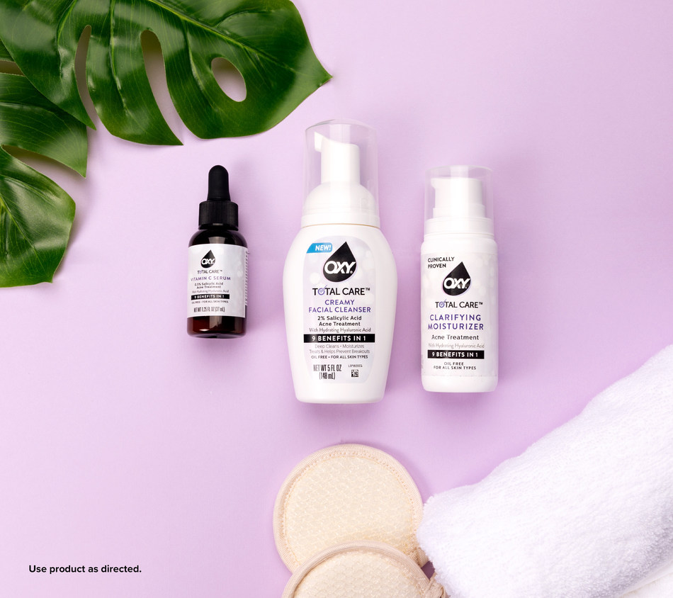 Announcing OXY® Total Care® Acne Treatments With Hyaluronic Acid For ...