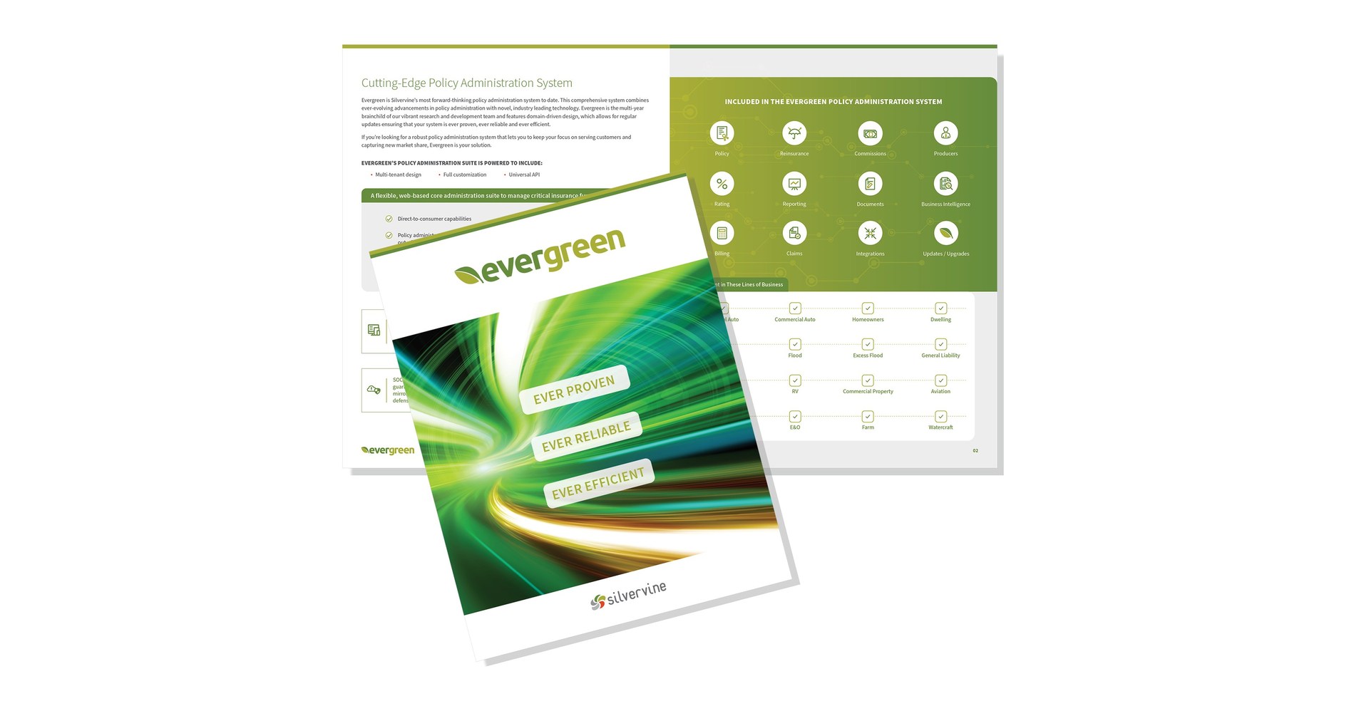 Silvervine Insurance Software Launches Evergreen