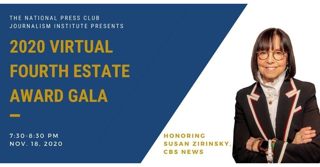 CBS News President Susan Zirinsky to accept 2020 National Press Club ...