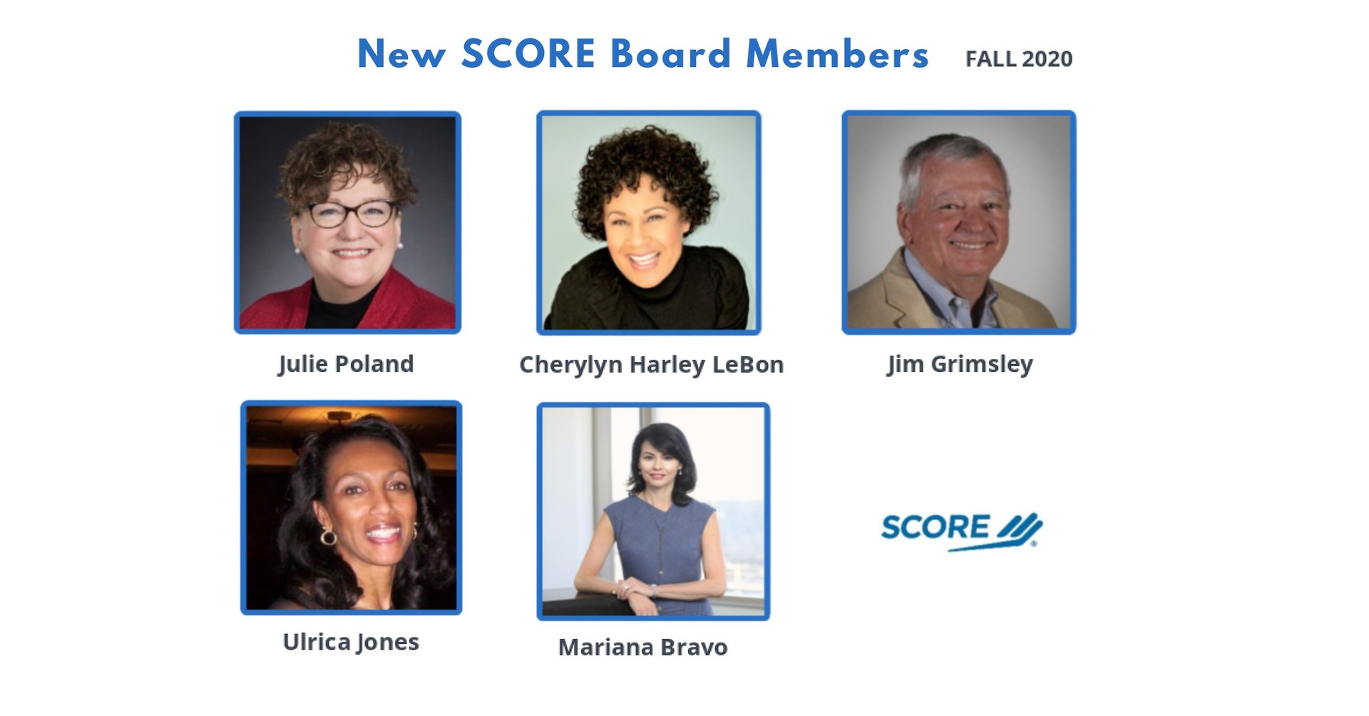 SCORE, Mentors to America's Small Businesses, Announces Five New ...