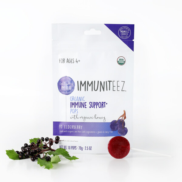 Mom Created Startup Launches Immuniteez™ Organic Immune Support* Pops