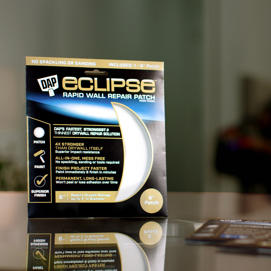 Revolutionary Eclipse™ Rapid Wall Repair Patches are DAP's Fastest ...