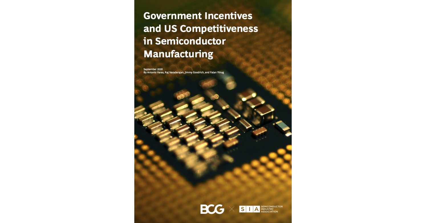 Study Finds Federal Incentives for Domestic Semiconductor Manufacturing ...