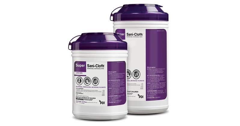 EPA Approves PDI's Super Sani-Cloth® Wipes for Use Against SARS-CoV-2