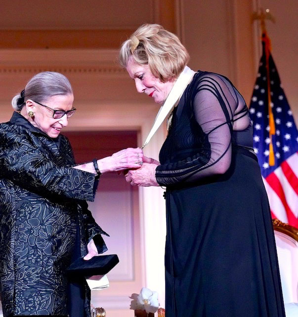 The "Justice Ruth Bader Ginsburg Woman of Leadership Award" Legacy