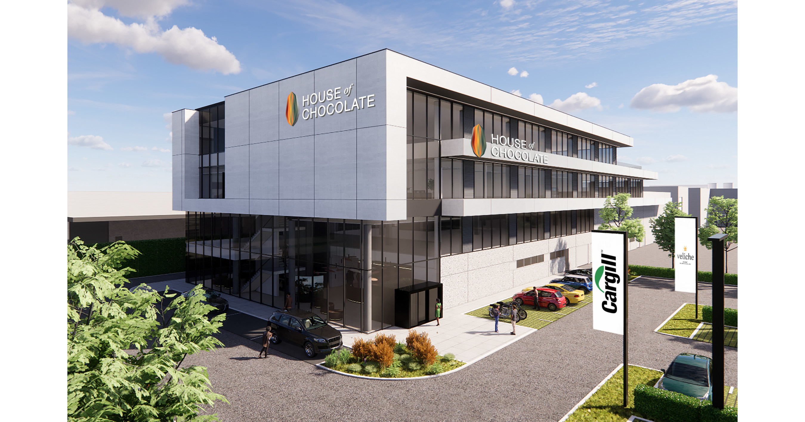 Cargill bouwt voor 21 miljoen dollar Chocoladehuis-complex om ...