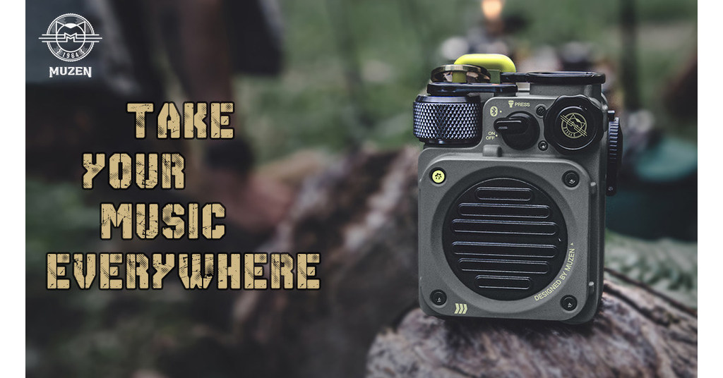 Muzen Announces Launch of a Wild Mini - Rugged Retro Wireless Speaker ...