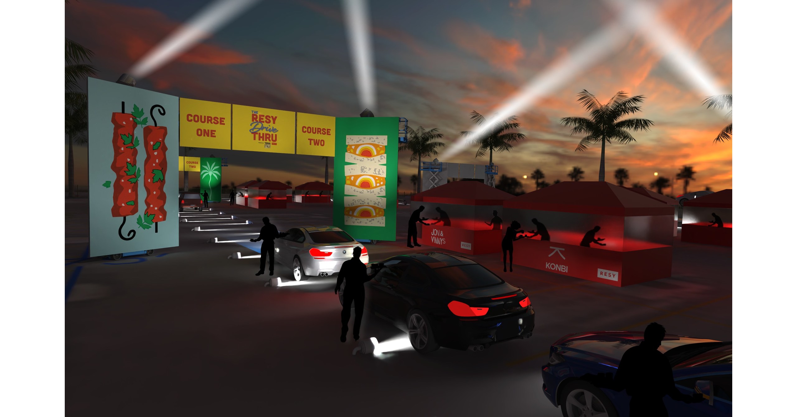 Announcing The Resy Drive Thru, The First Ever 10 Course Restaurant ...