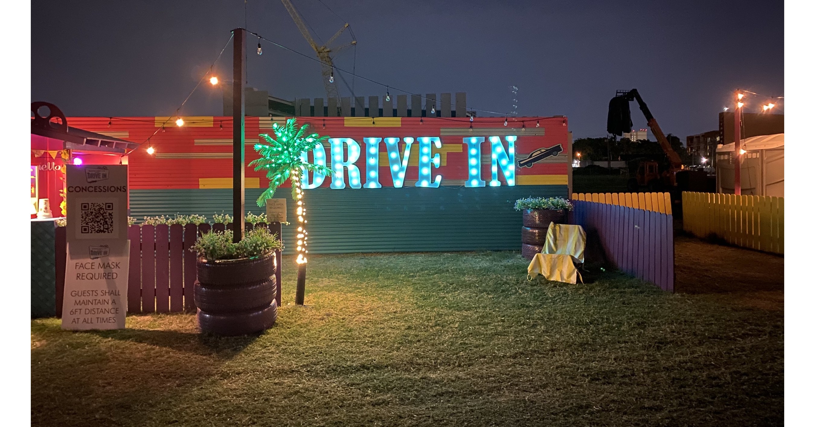 The Largest Drive-In Screens Available Anywhere Nationwide