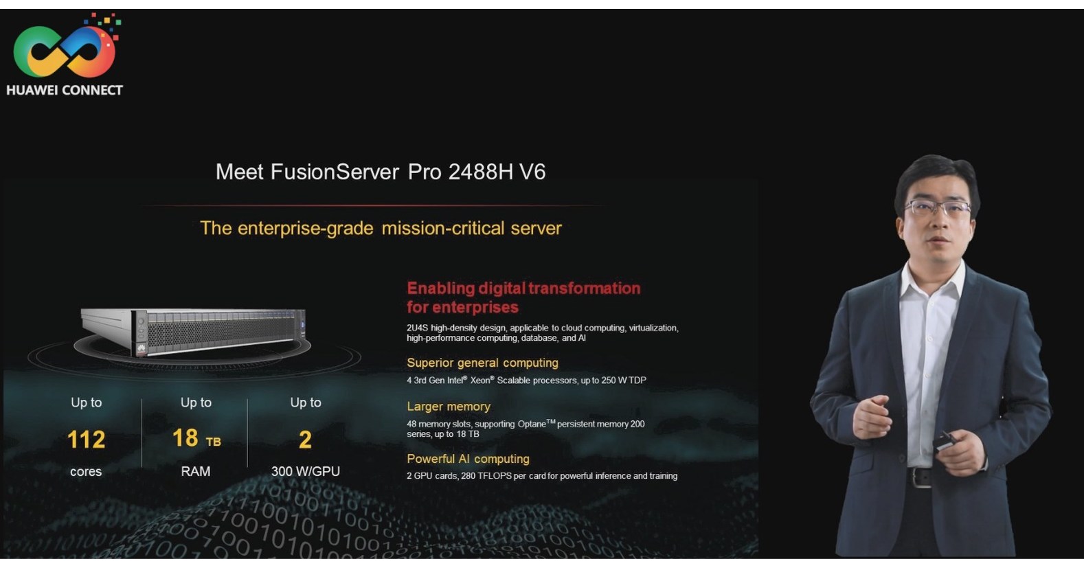 Huawei e Intel presentan en conjunto el servidor inteligente ...
