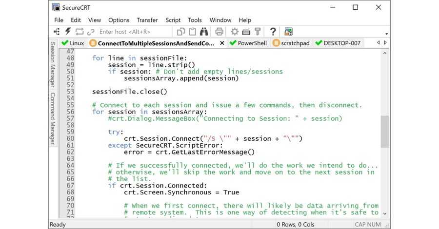 VanDyke Software Announces New Beta Releases of SecureCRT 9.0 for ...