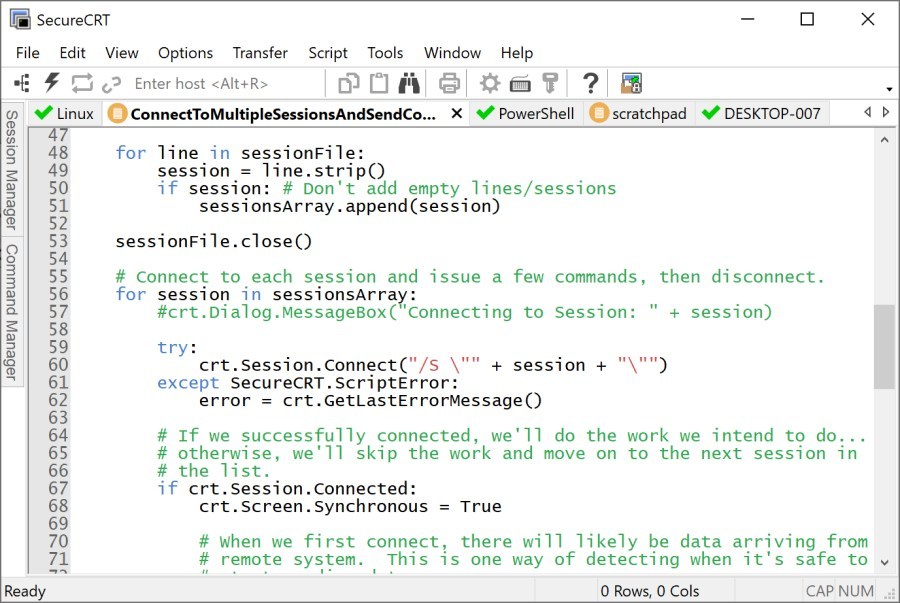 VanDyke Software Announces New Beta Releases of SecureCRT 9.0 for Windows with Built-in RDP and ...