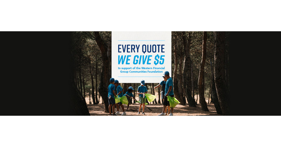 Western Financial Group Launches Latest Campaign: "Quote to Give Back"