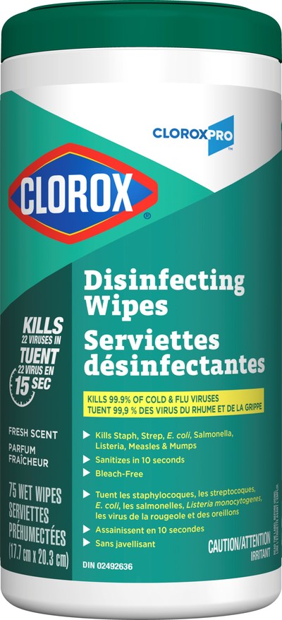 Clorox Canada's Total 360 Disinfectant Cleaner and Disinfecting Wipes ...