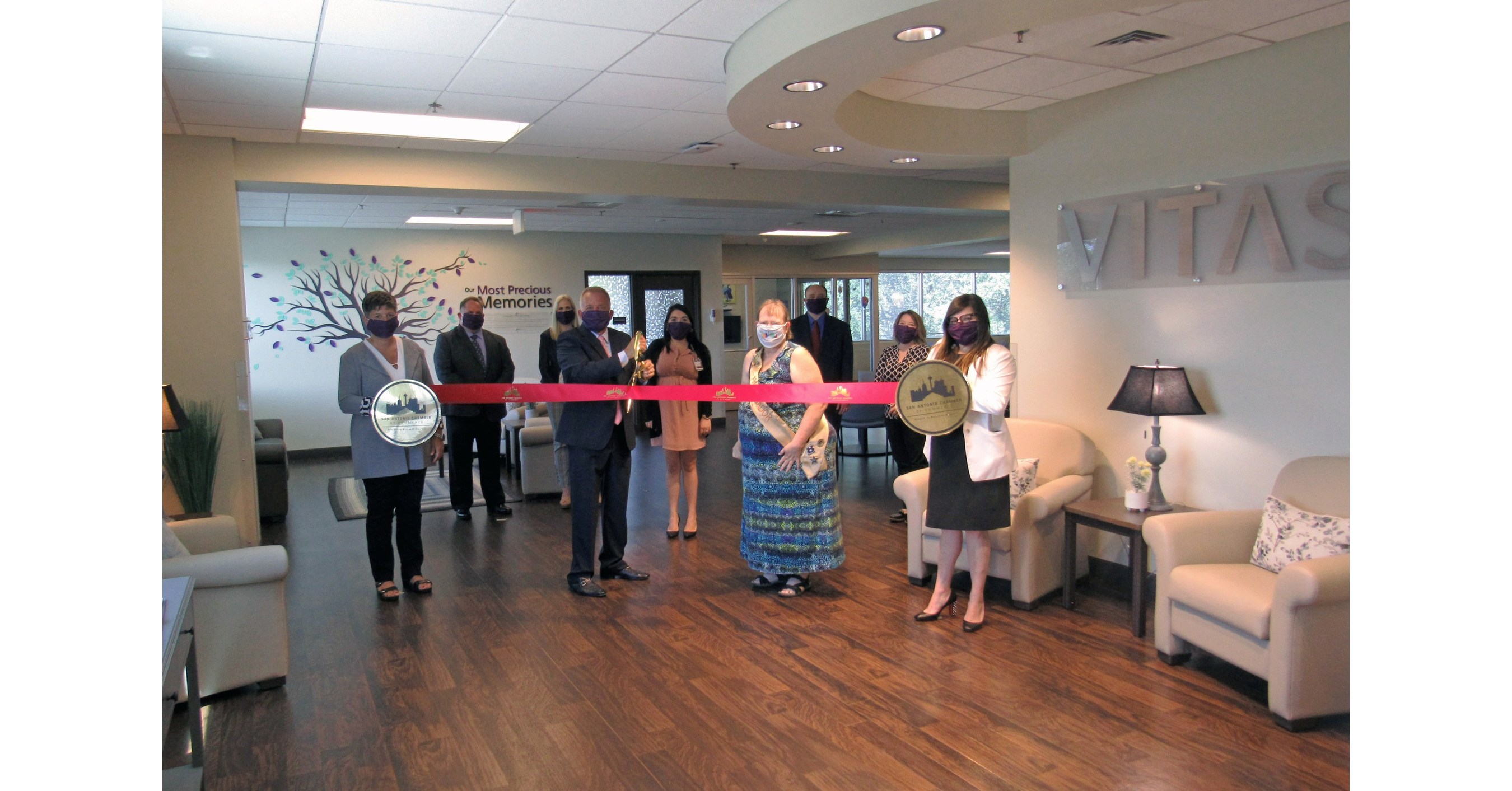 VITAS® Healthcare Opens 14-Bed Inpatient Hospice Unit At Villa Rosa In ...