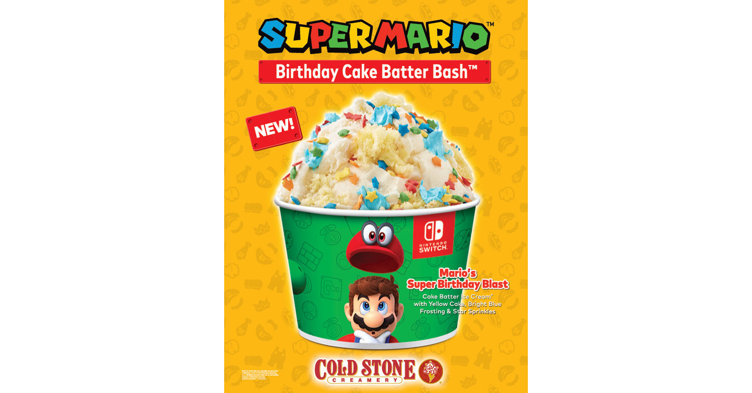 Cold Stone Creamery and Nintendo Power Up with Inspired Ice Cream ...
