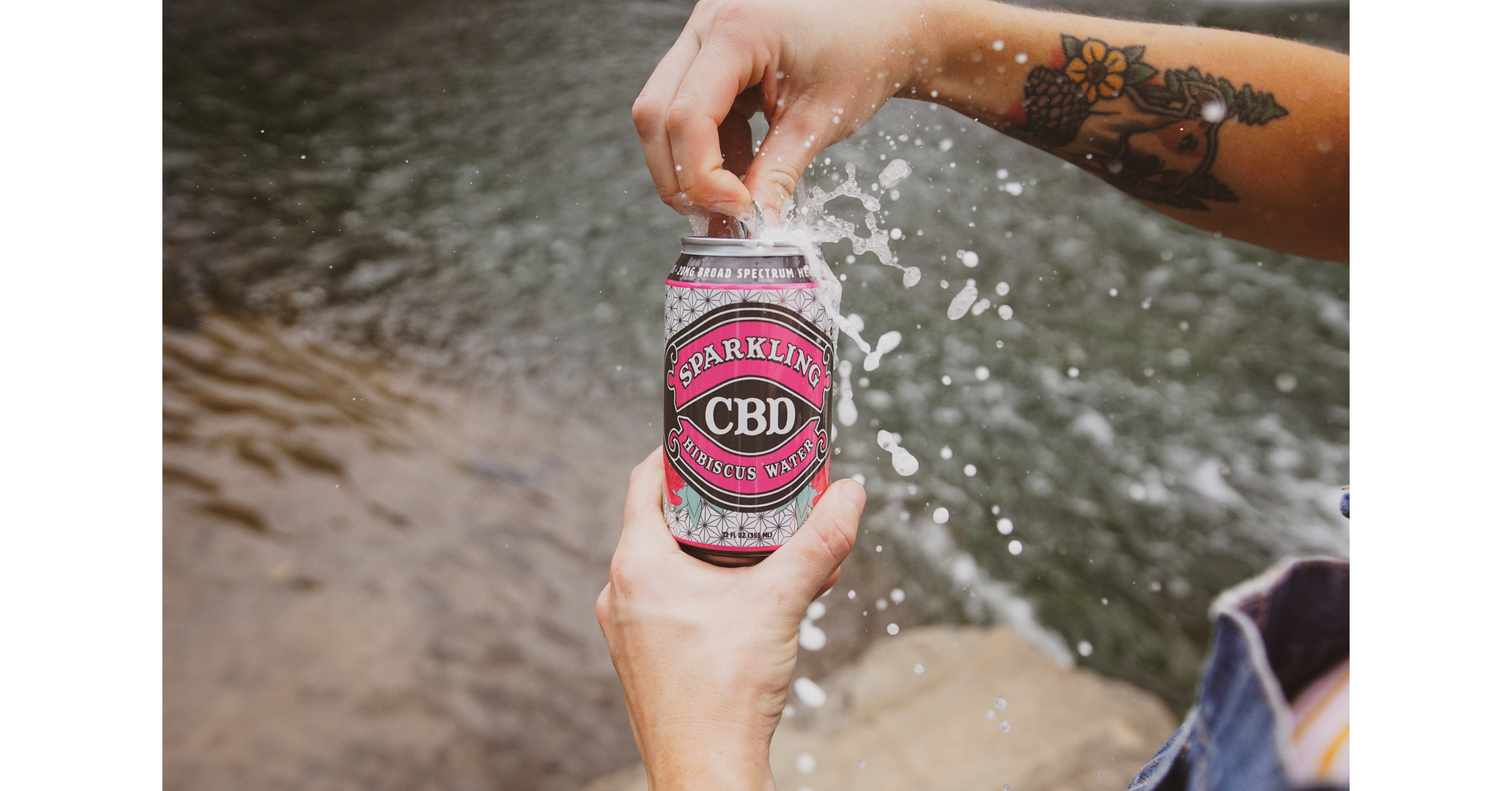 Sparkling CBD Launches First CBD Water