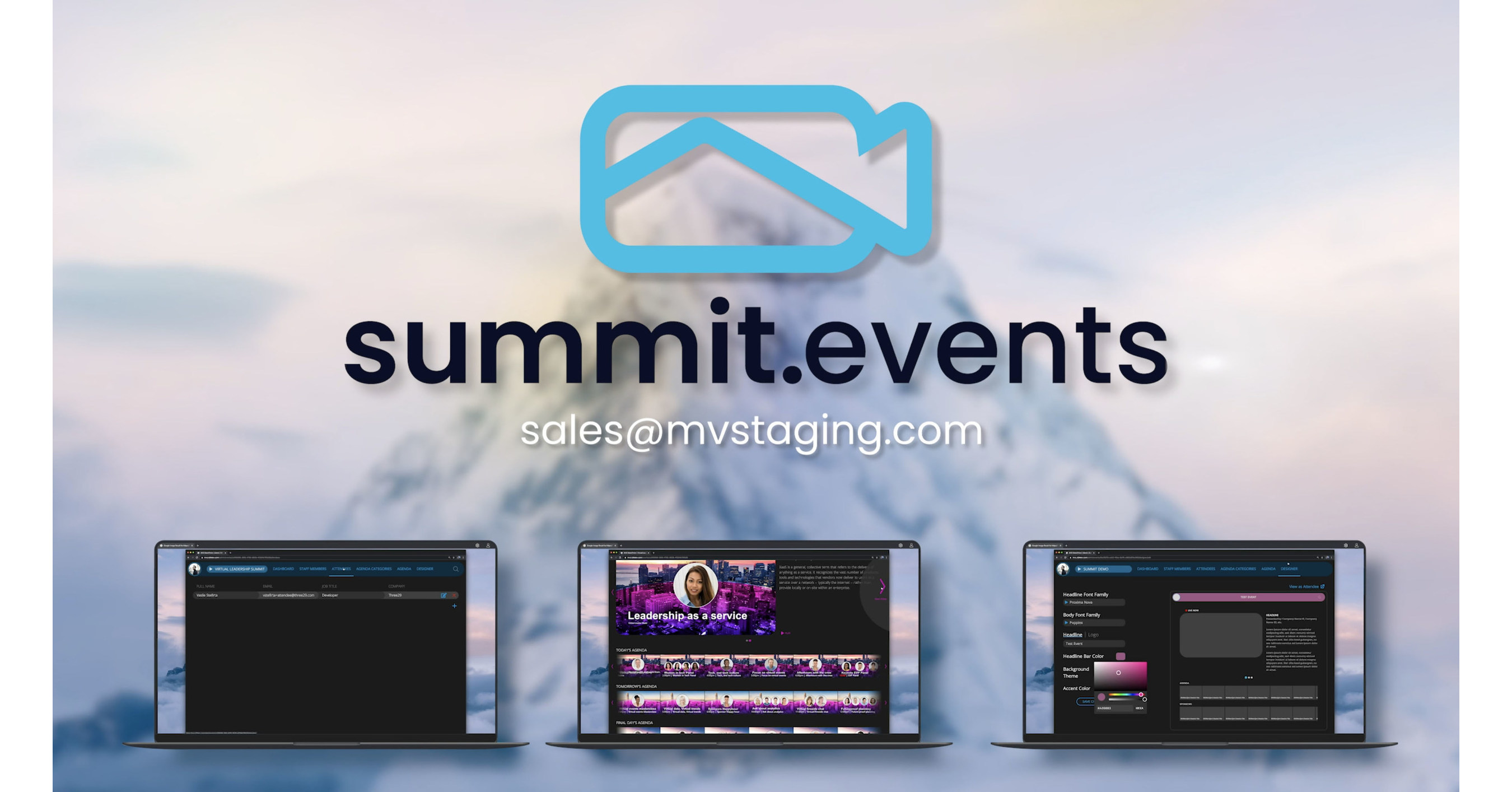Mountain View Staging announces summit.events, the digital experience ...
