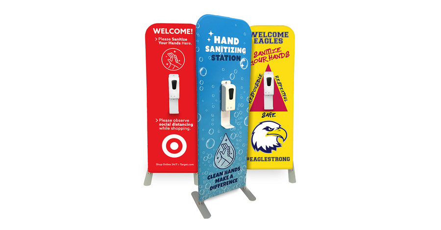 Sanitize in Style - Customized Hand Sanitizer Stations Now Allow ...