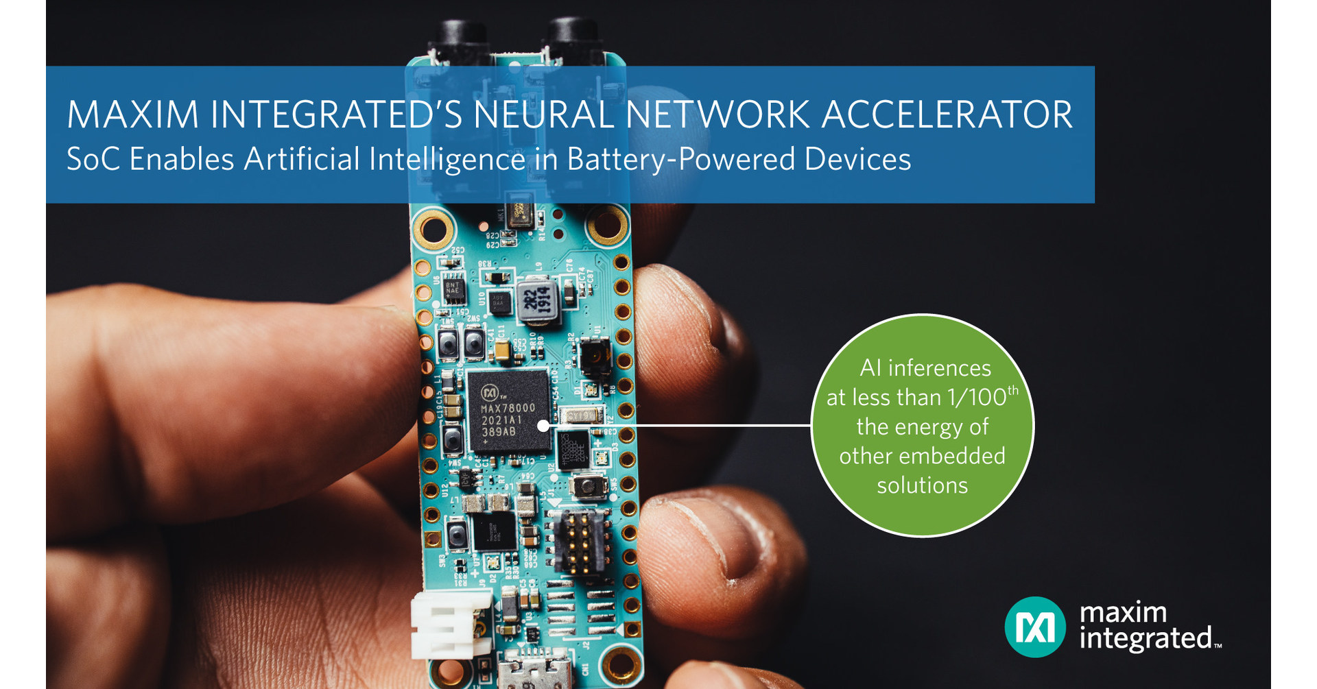 Maxim Integrated's Neural Network Accelerator Chip Enables IoT ...
