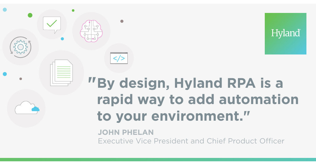 Hyland launches Hyland Experience Capture and Hyland RPA at ...