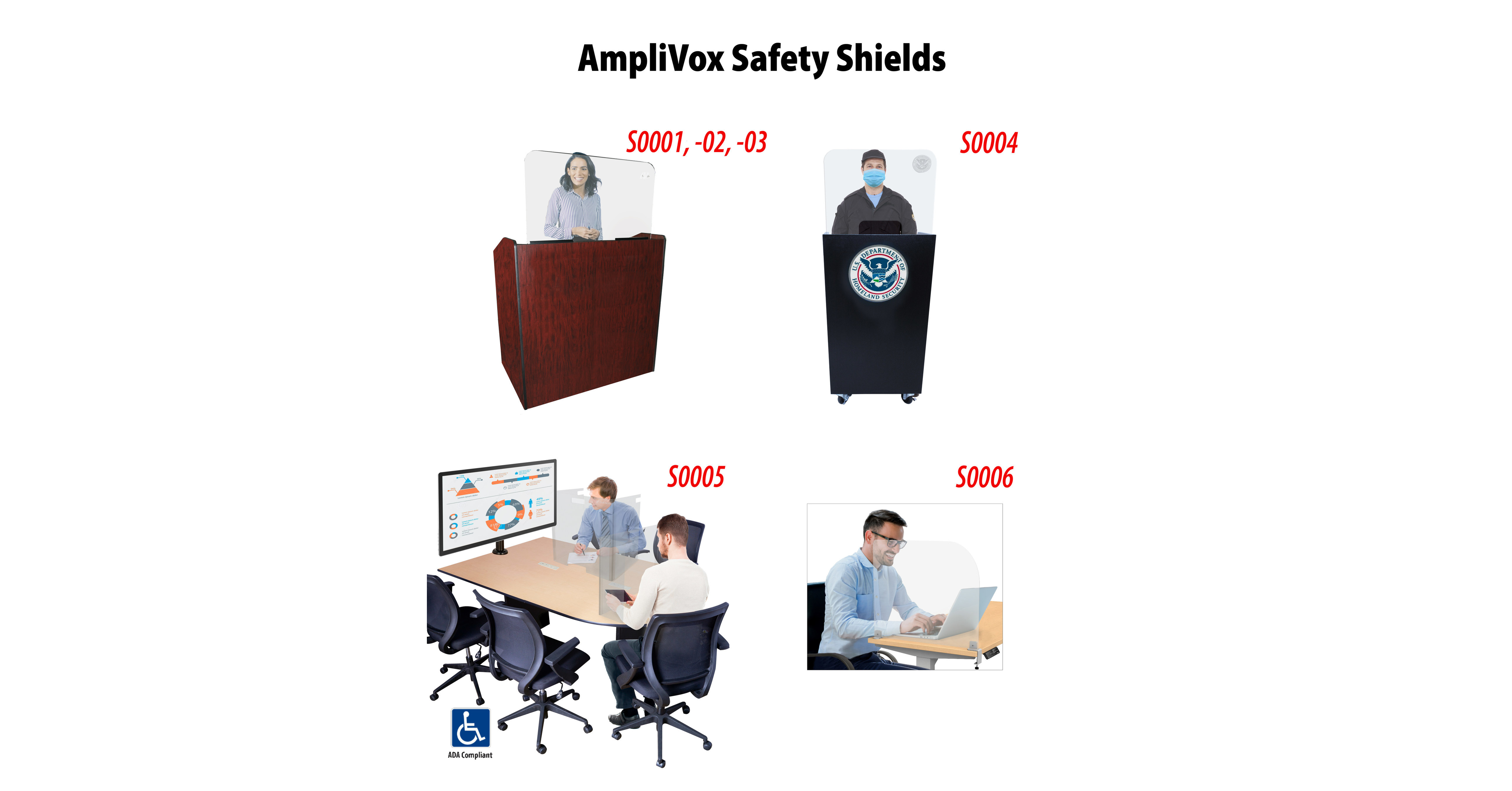 AmpliVox Rolls Out Acrylic Safety Shields for Lecterns, Conferences ...