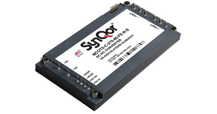 SynQor® Announces New Additions to Its Mil-COTS 270 Vin DC-DC Product ...