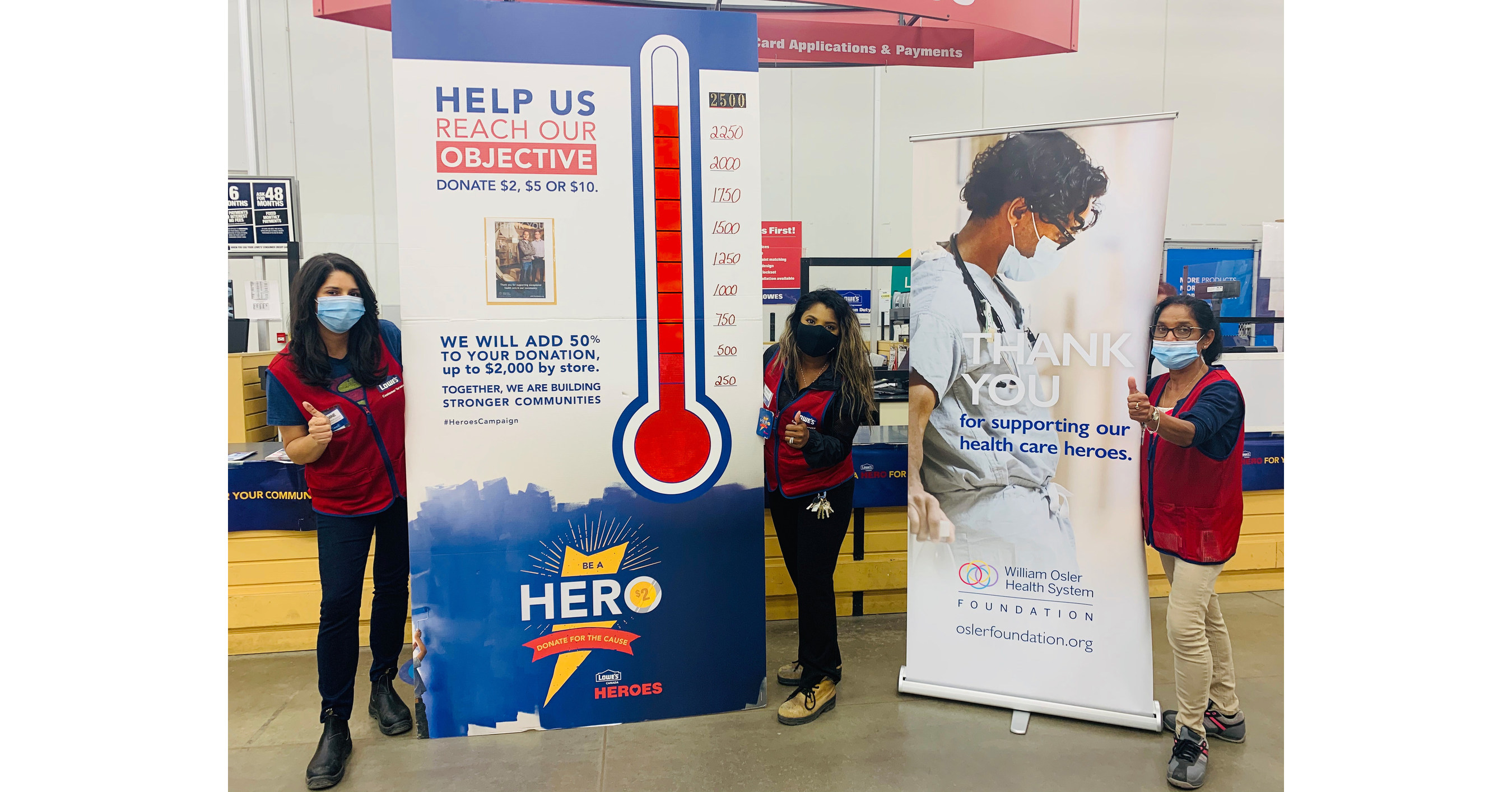 Lowe's Canada Presents a Total of Over $2.1 Million to More Than 235 ...