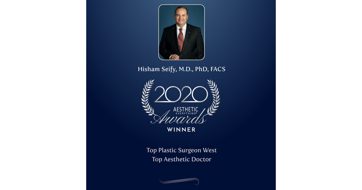 Hisham Seify, M.D., PhD, FACS wins Top Plastic Surgeon West and Top ...