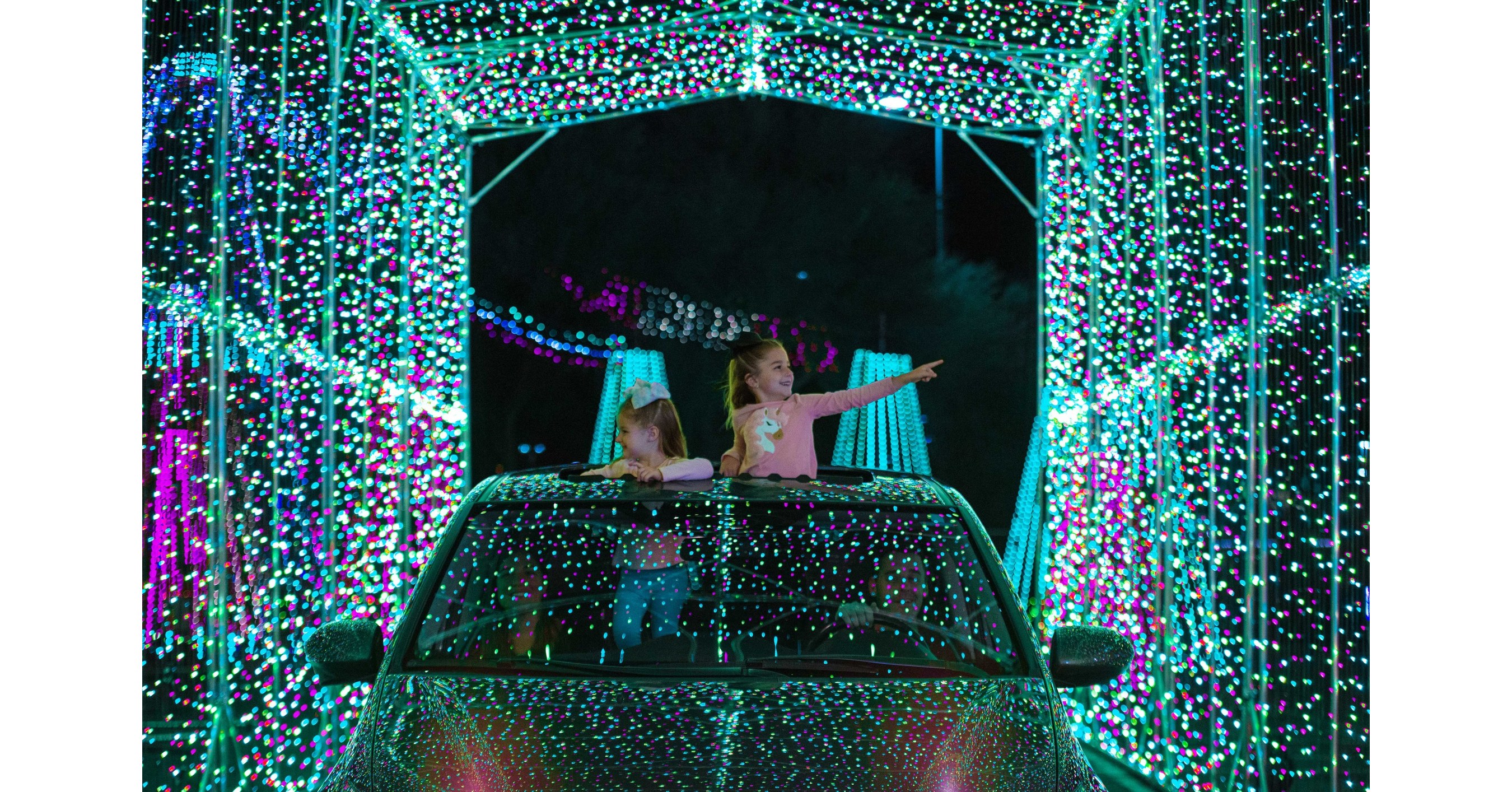 The World's Largest Drive-Through Animated Light Show Debuts in Georgia