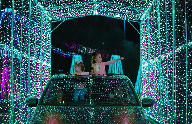The World's Largest Drive-Through Animated Light Show Debuts in Georgia