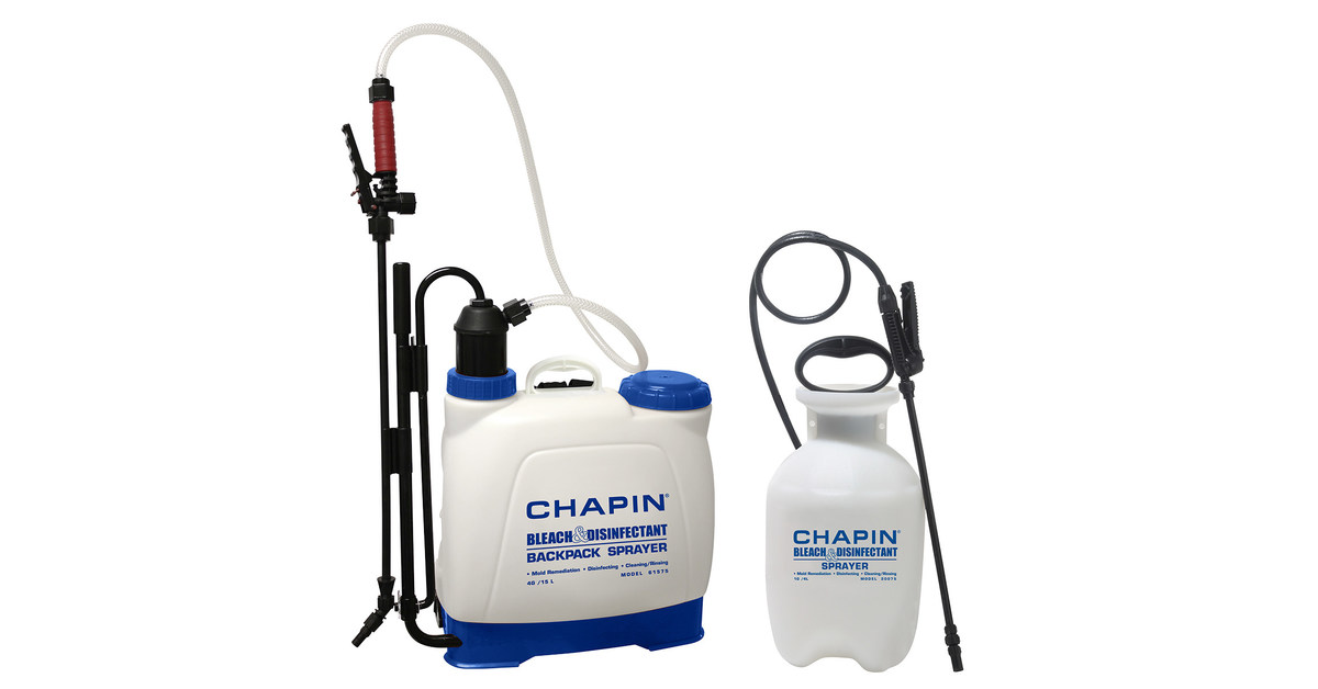 Chapin Backpack Sprayers Prove Superior Cleaning and Disinfecting ...