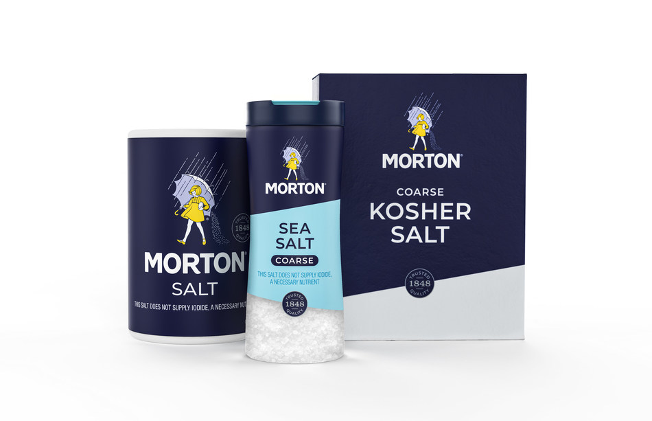 Morton Salt Pours Out Modern New Look On Packaging