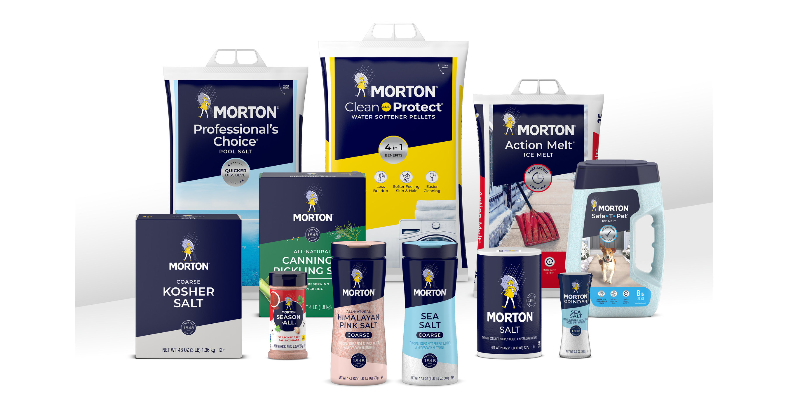 Morton Salt Pours Out Modern New Look On Packaging