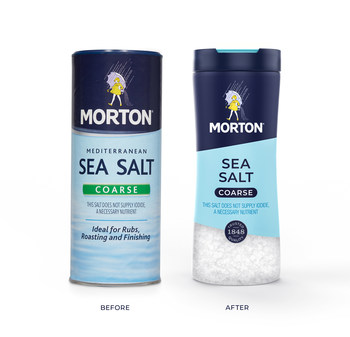 Morton Salt Pours Out Modern New Look On Packaging