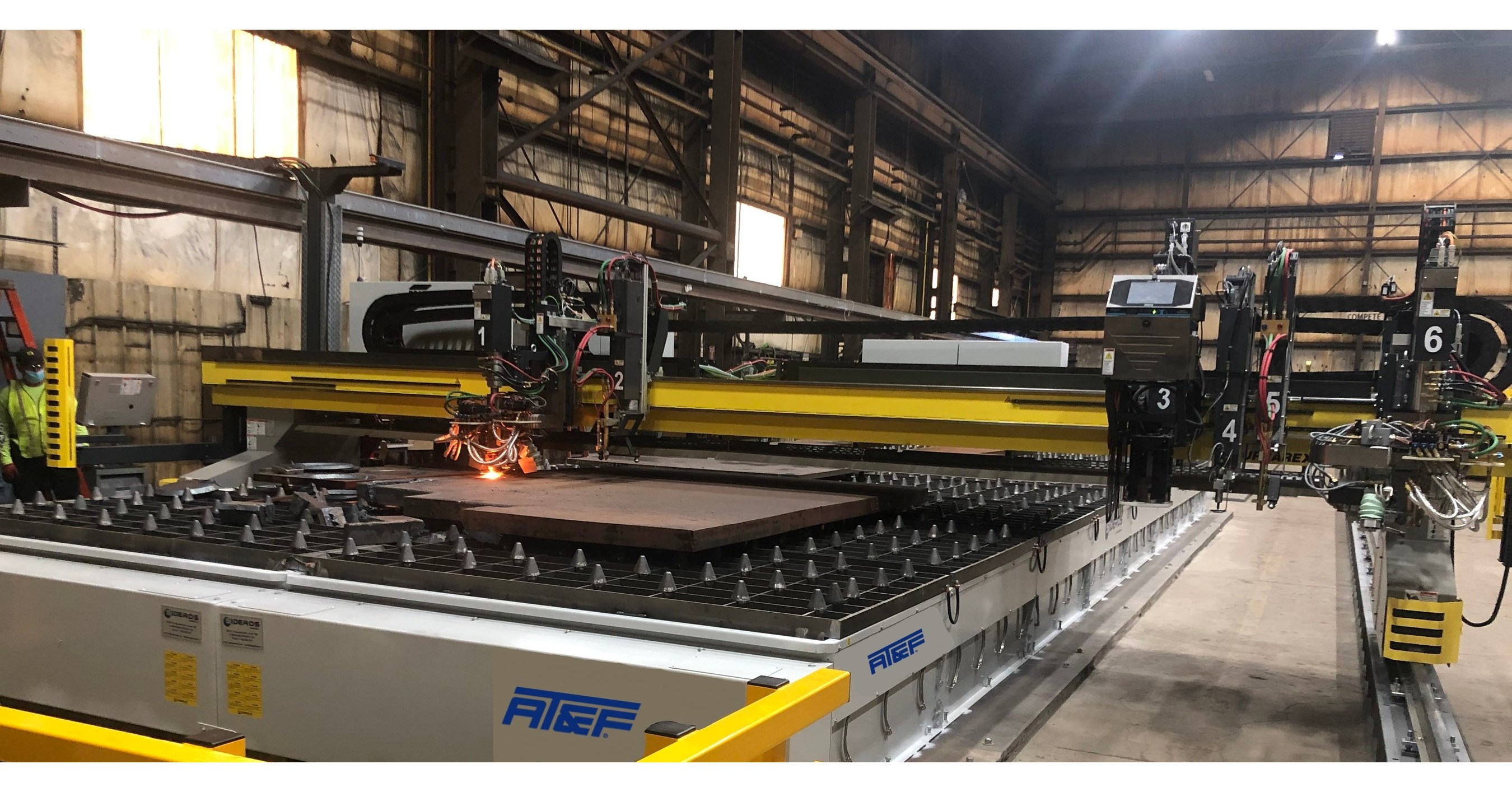 Steel Fabricator AT&F Installs Massive 5-Axis Cutting System