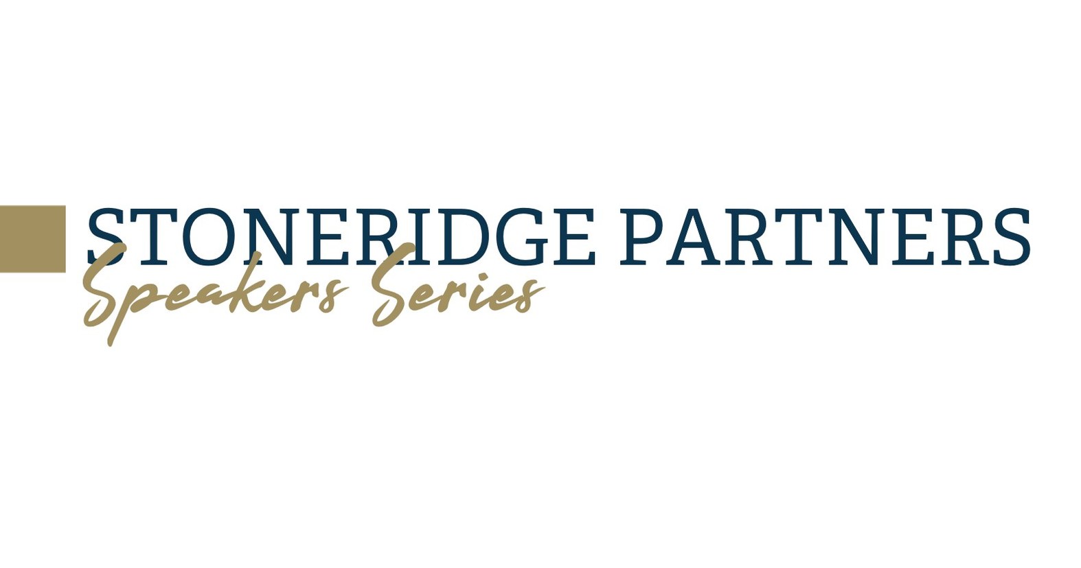 Stoneridge Partners Speakers Series Looks Back on Record Year