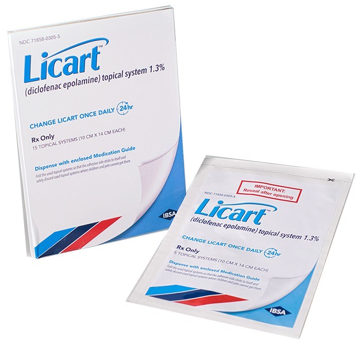 Licart™ Now Available to Treat Acute Pain Due to Minor Strains, Sprains ...