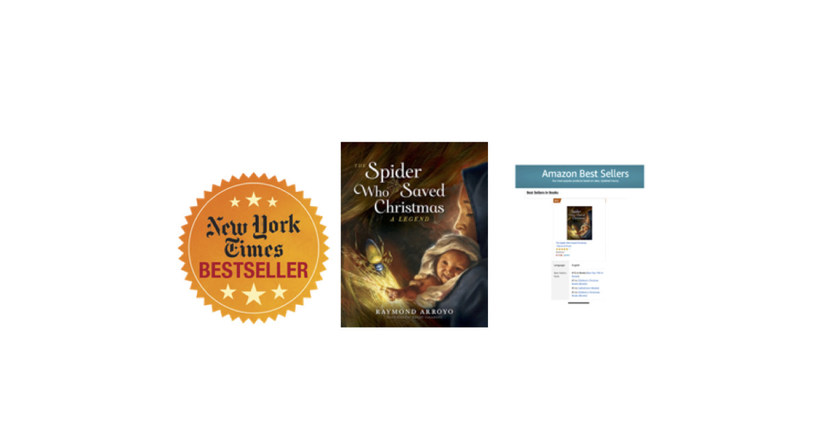 THE SPIDER WHO SAVED CHRISTMAS Spins Way onto New York Times and USA ...