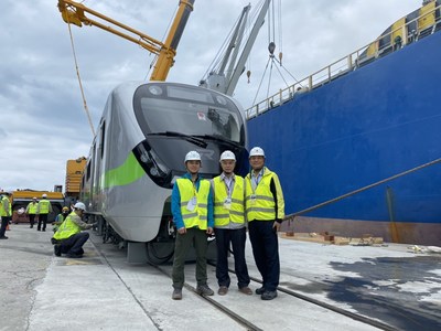 TRA EMU 900 Train Cars Arrive in Taiwan with TUV Rheinland Providing IV ...