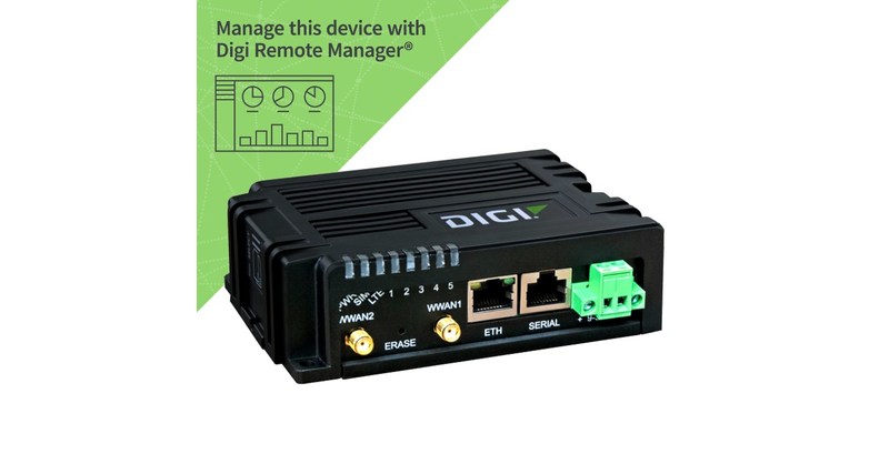 Digi International Unveils Industrial-Grade Digi IX10 Router