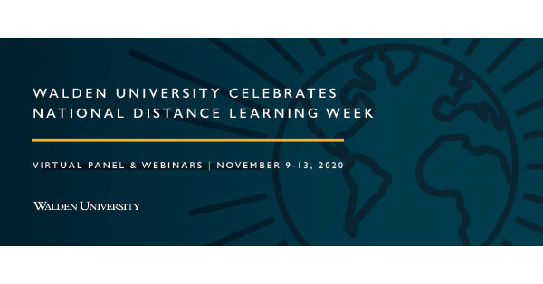 Walden University Celebrates National Distance Learning Week